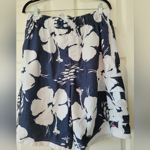 Tony Hawk | Swim | Tony Hawk Mens Swim Trunks Size Xl Blue Floral Mesh ...